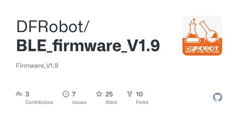 Github Dfrobotblefirmwarev19 Firmwarev19