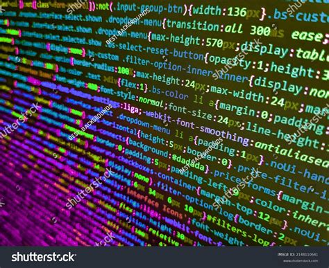 Code Javascript Language On White Background Stock Photo Shutterstock