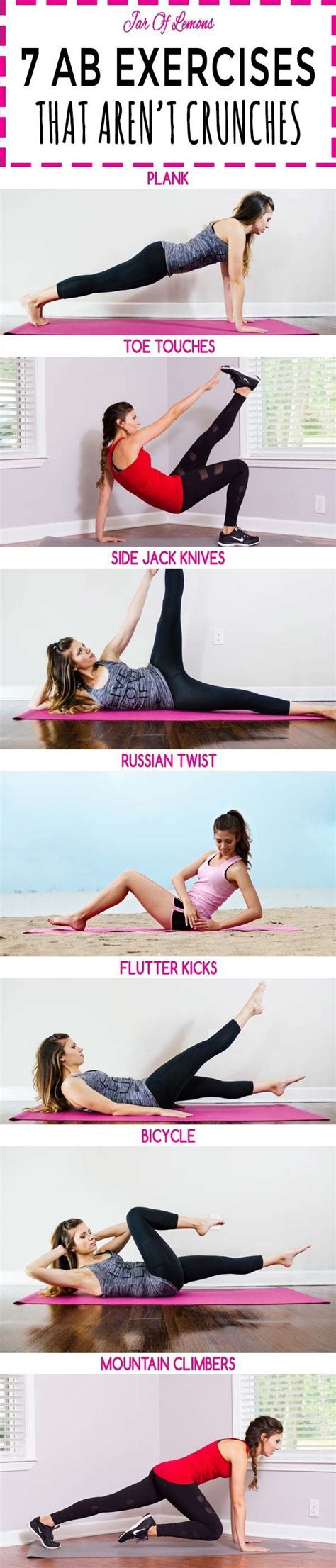 7 Ab Exercises That Arent Crunches Different Crunches Alternative