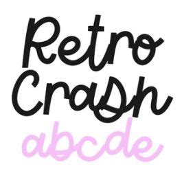 BFC Retro Crash Retro Script Font
