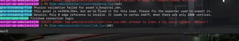 [bug] Anyone Know Why This Error Happens · Issue 267 · Qbcore Framework Qb Ambulancejob · Github