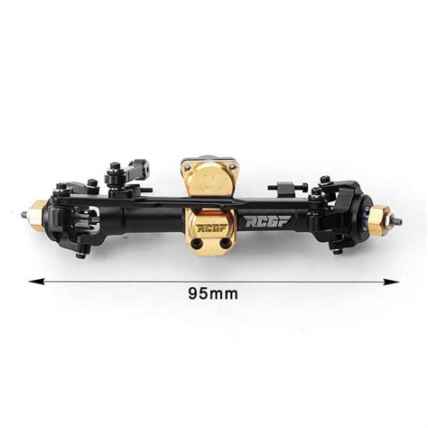 1 24 Axial Scx24 4wd Aluminum Front Axles Housing Upgrades Black Rcgofollow