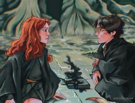 Harry Potter And Ginny Weasley Hinny Fanart Harry Potter Harry