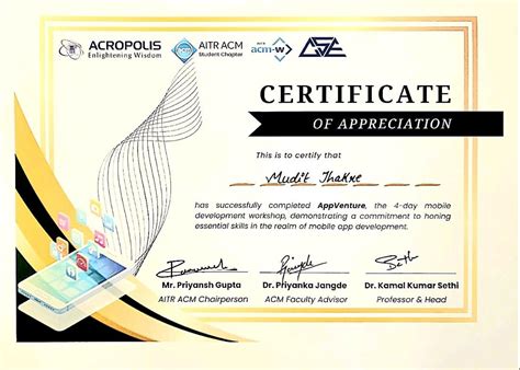 Mudit Thakre On Linkedin Mobiledevelopment Aitracm