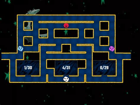 Read And Write The Fractional Numbers Maze Chase
