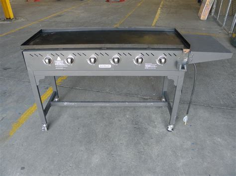 Bbq 6 Burner Solid Plate Awma Hire Store