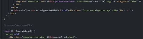 Bug The Svg Suffix Inside Of Template Literals In Html Attributes Break The Syntax