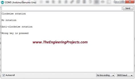 Dc Motor Direction Control The Engineering Projects