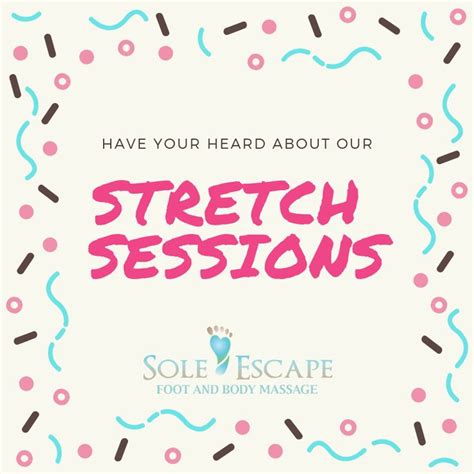 Check Out Our Stretch Sessions Regular Assisted Stretching Sessions