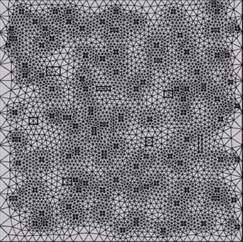 Schematic Diagram Of The Finite Element Solution Grid Model Download Scientific Diagram