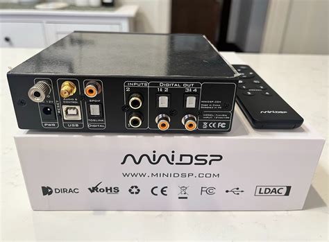 Minidsp Flex Digital Stereo Home Cinema Headphones Components
