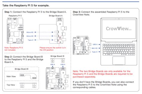 Bridge Kit For Crowview Note Compatible With Jetson Nano Dev Kit