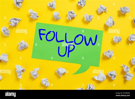 Conceptual Caption Follow Up Business Showcase Additional Info Or Any Activity That Needs To