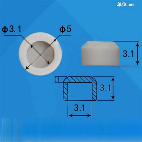 200pcs 6 6mm Round Button Cap Push Button Swcap Fo Vicedeal