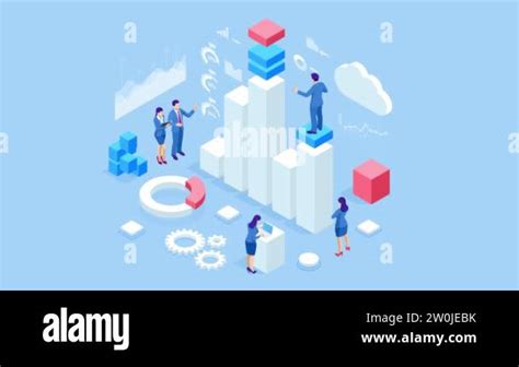 Isometric Business Analysis People Stock Videos And Footage Hd And 4k
