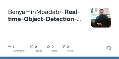 Github Benyaminmoadab Real Time Object Detection Using Yolov3 And Opencv
