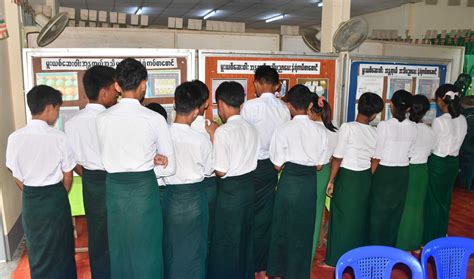 ကျောက်ဖြူမြို့၊ အထကခွဲအလက၂ကျောင်း၌ လူငယ်စကားဝိုင်း ကျင်းပ