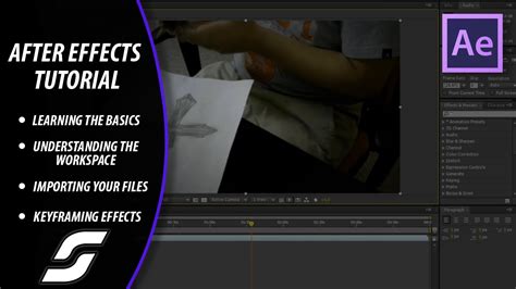 After Effects Tutorial The Basics Workspace Importing Keyframing And More Youtube