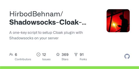 Github Hirbodbehnam Shadowsocks Cloak Installer A One Key Script To Setup Cloak Plugin With