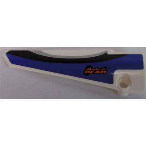 Lego White Curved Panel Left With Axle Beam Sticker Brick Owl Lego Marketplace