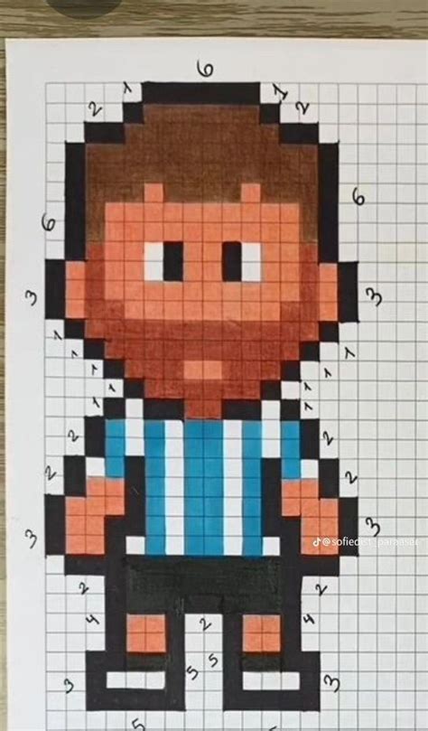 Cristiano Ronaldo Cr7 Pixel Art