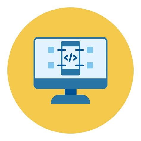 Premium Vector Software Development Flat Illustration