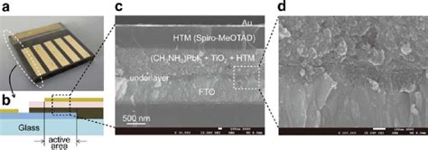 A Fabricated Ss Dssc Device B Scheme Of The Device C Sem Download Scientific Diagram