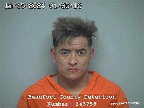 Jesus Ivan Sanchez 01 15 2024 Beaufort County Mugshots Zone