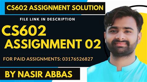 Cs602 Assignment 2 Fall 2023 Solution By Vubwn Cs602 Assignment 2 100 Correct By Nasir Abbas