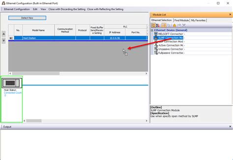 Multi Protocol Masteropc Server Mitsubishi Slmp Protocol Plugin Mitsubishi Controller Setup