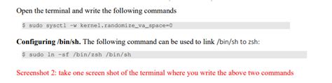 Open The Terminal And Write The Following Commands