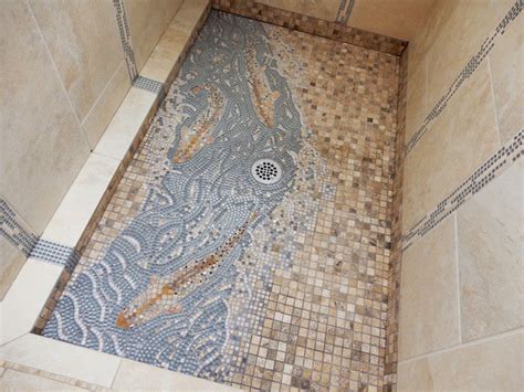 Figurative Mosaic Composition Shower Tiling How To Mosaic Blog