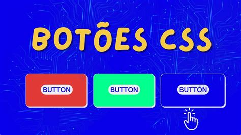 Criando Botões Com Css Youtube