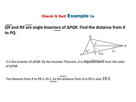 Incenter Of A Triangle Ppt Download