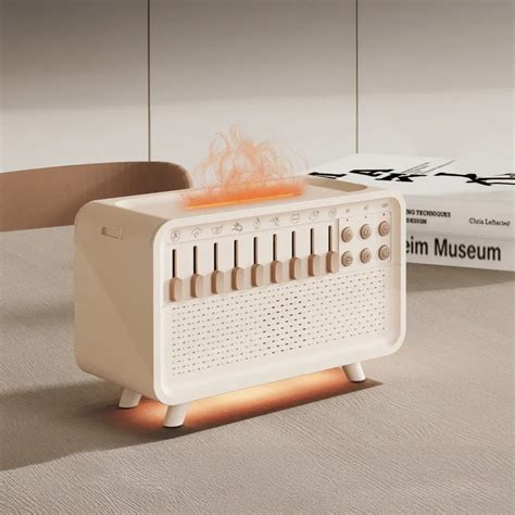 White Noise Flame Diffuser Lumisom