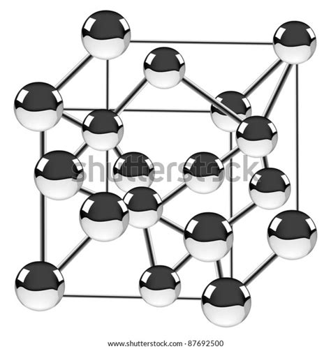 Illustration Diamond Crystal Structure Stock Vector Royalty Free 87692500 Shutterstock