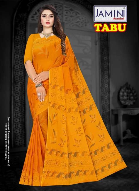 Printed Jamini Tabu Saree At ₹ 389piece In Kolkata Id 2854374277362