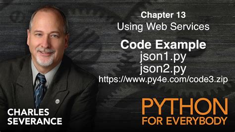 Python Using Web Services Json 10 Minutes Videos 048 Youtube