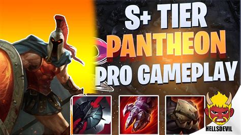Wild Rift Pantheon S Tier Hardcarry Challenger Pantheon Gameplay