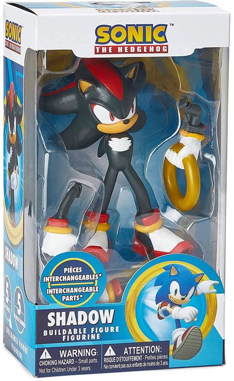 Sonic The Hedgehog Shadow Buildable Figure Just Toys Toywiz