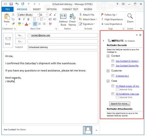 Integrate And Conquer With Netsuite For Outlook Keystone Business Services