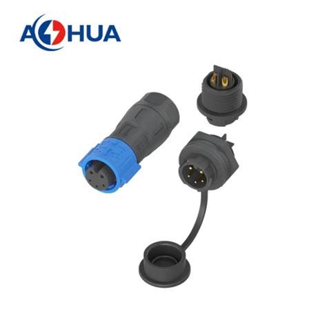 IP67 Plastic Waterproof Connector 2 3 Pin Circular Waterproof Connector K15 Wire To Board Panel