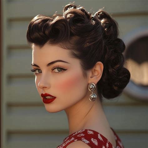 40 Pin Up Hairstyles For Vintage Enthusiasts My Blog Vintage
