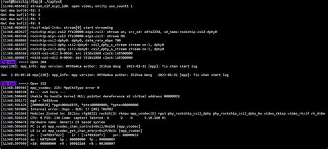 RV 不想用rockit重新写一遍编码不熟悉且rockit接口不好精细控制用之前写好的调mpp编码有报错能帮忙解决一下吗 Issue rockchip