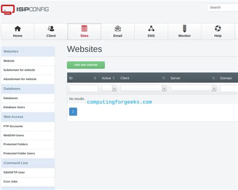 How To Install ISPConfig On Debian Bookworm ComputingForGeeks