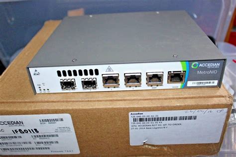 Nid Accedian Networks Gt Ac P N 725 040 00 00 G1 01 Accedian Metro Nid