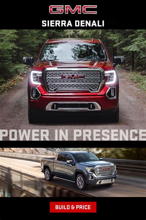Make A Statement With The Gmc Sierra Denali