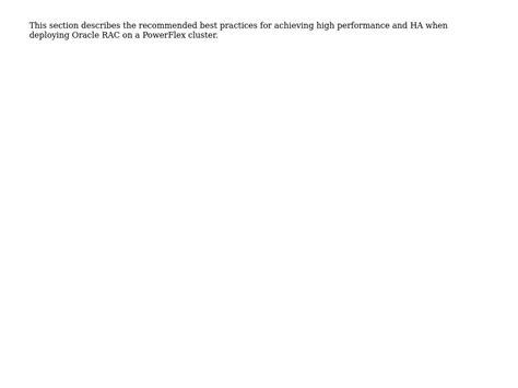 Overview Dell Powerflex Deployment Best Practices For Oracle Rac 21c Dell Technologies Info Hub