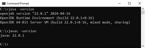 Download And Install Openjdk 22 On Windows