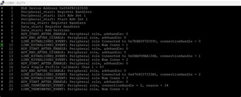 cc2340r5 problem with max number of simultaneous connections in